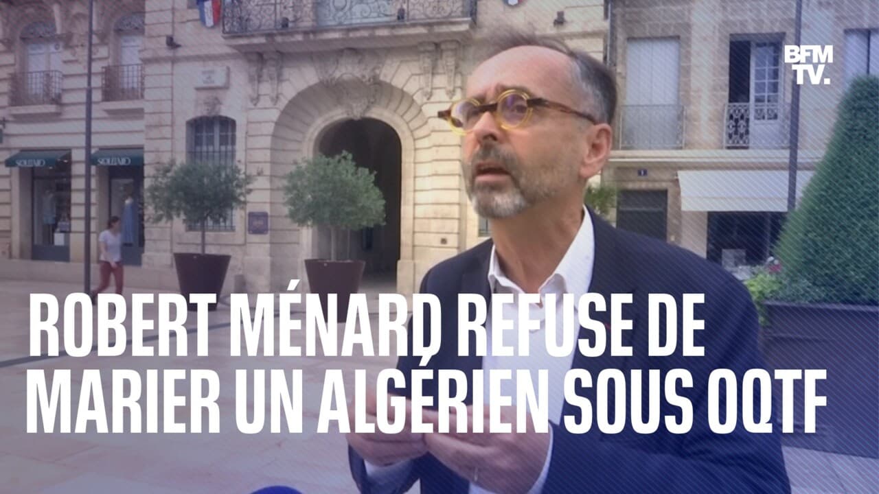 Robert Ménard refuse de marier un Algérien sous OQTF avec une Française
