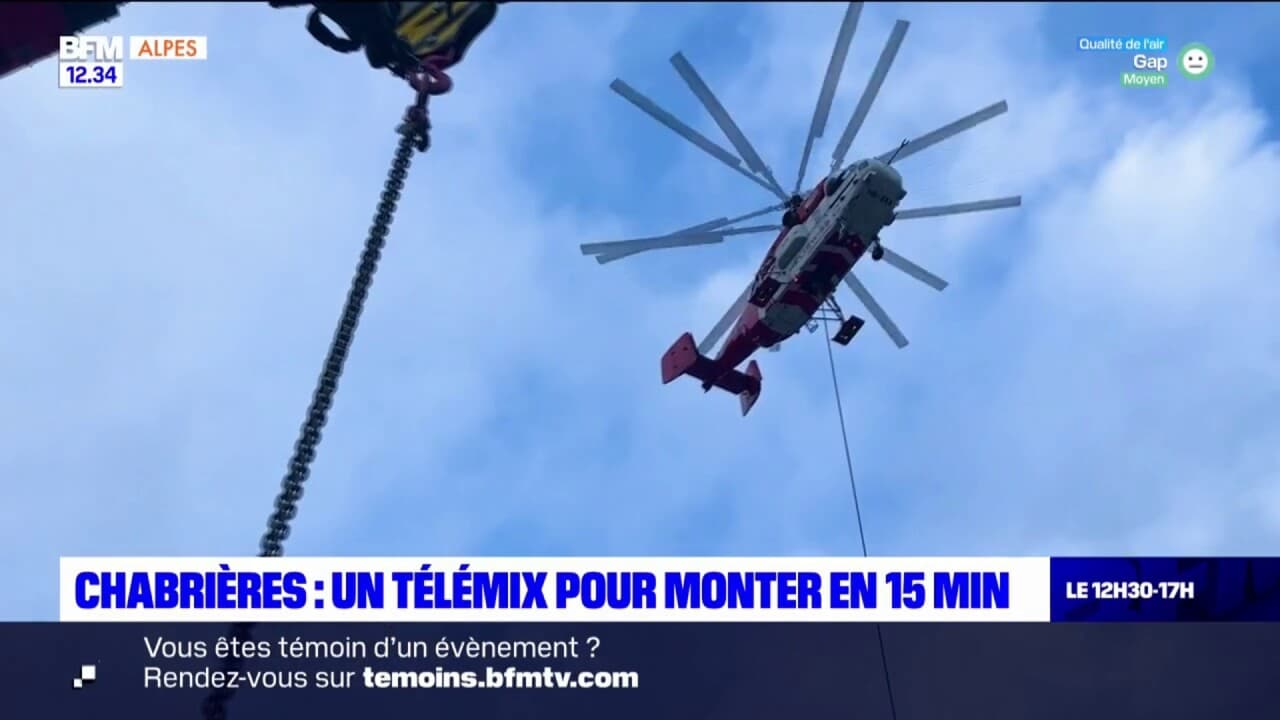 Hautes-Alpes: des Télémix dans la station de Vars