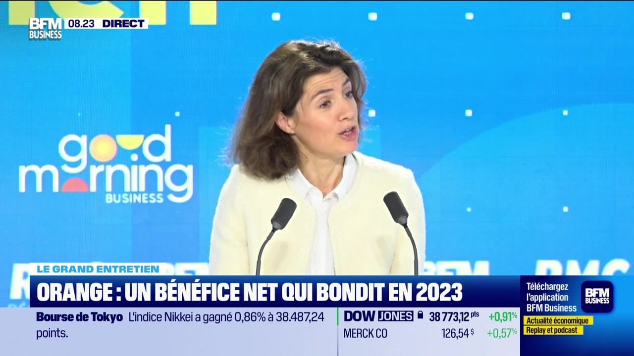 Christel Heydemann Orange Orange Un Bénéfice Net Qui Bondit En