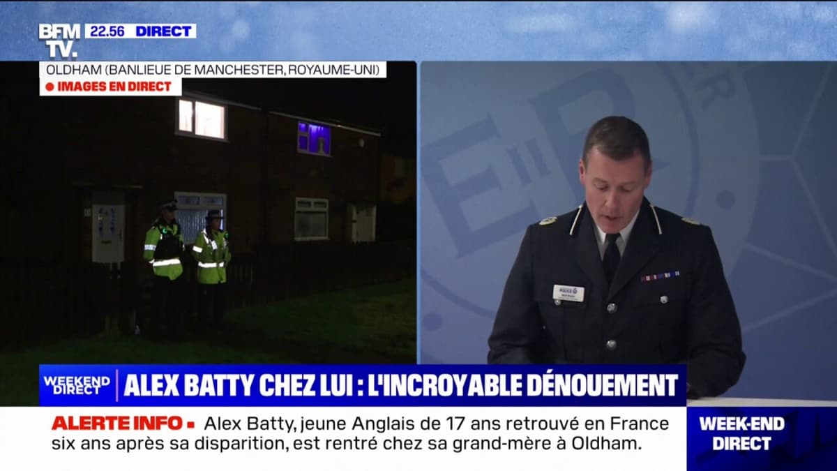 Alex Batty de retour chez sa grand-mère: "Nous sommes ravis qu'Alex ...