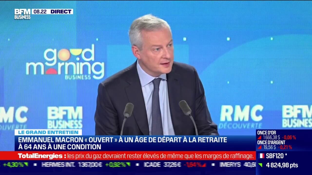 Emmanuel Macron "ouvert" à un âge de départ à la retraite à 64 ans à ...