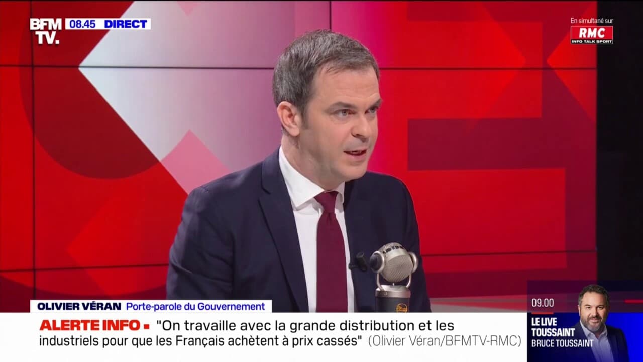 Olivier Véran sur les grèves: "Si on veut que les Français aillent ...