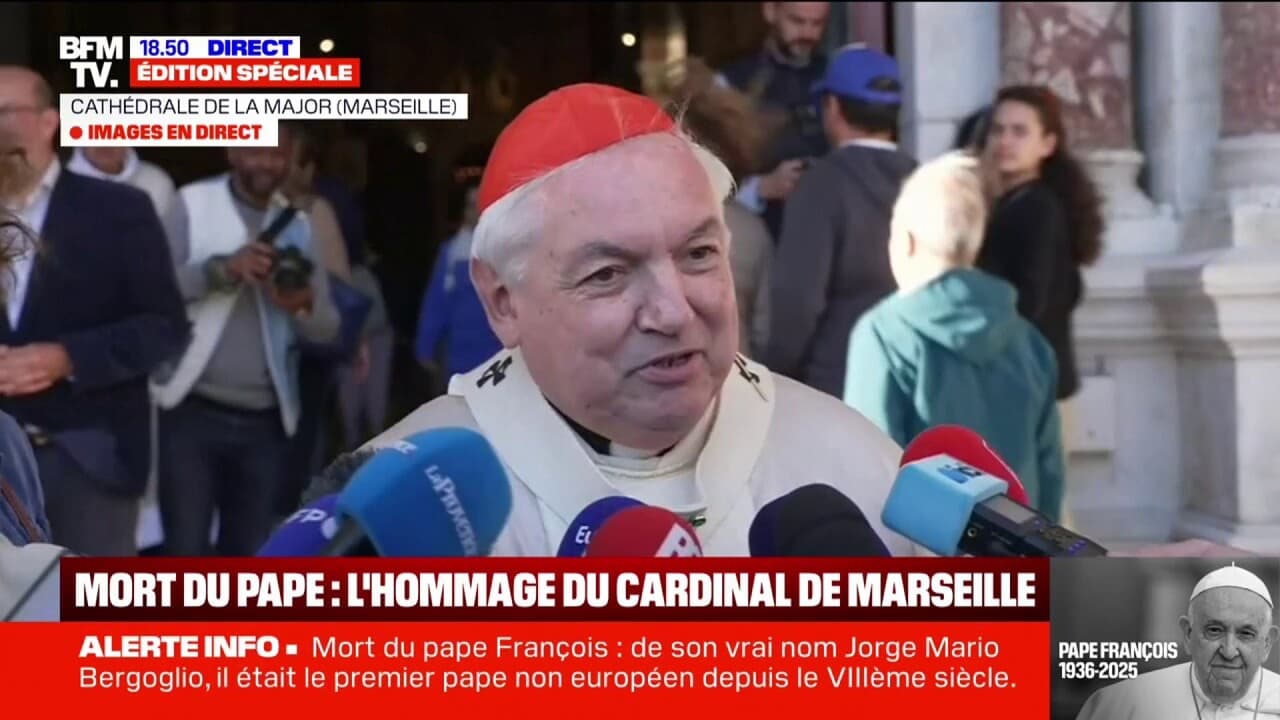 Le Pape François était "exigeant et aimant": le cardinal Jean-Marc ...