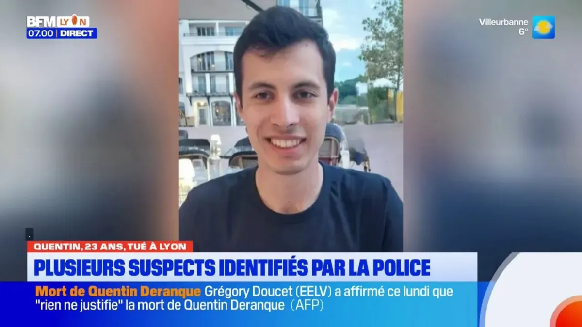 Mort de Quentin, tué à Lyon : plusieurs suspects identifiés par les ...