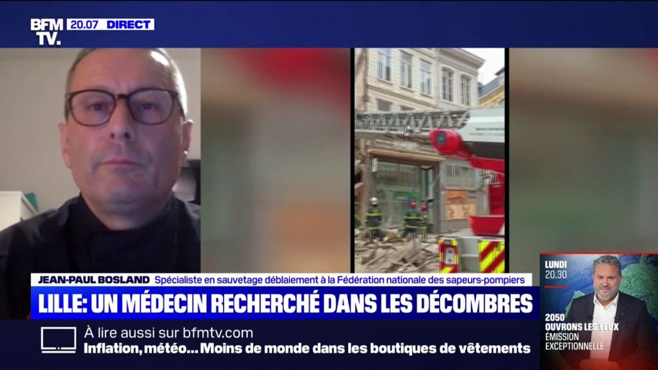 Immeubles effondrés à Lille: comment procèdent les secours pour tenter ...