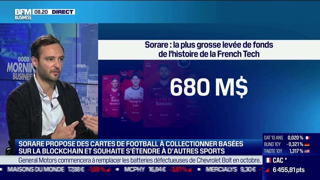 Nicolas Julia (Cofondateur et PDG de Sorare): "On rend aux joueurs la ...