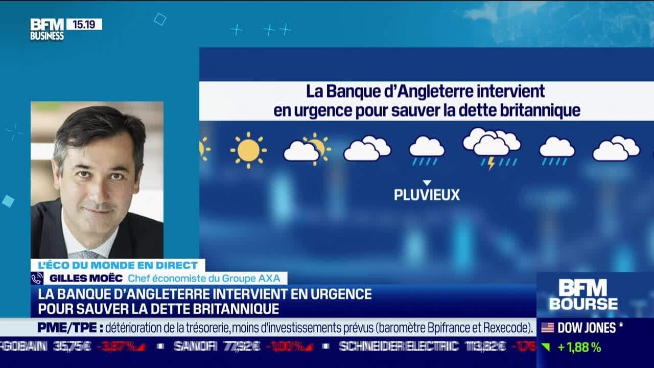 Gilles Moëc (Groupe AXA) : La hausse de l'inflation allemande sur un an ...