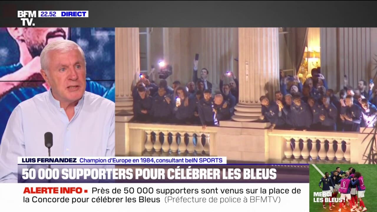 Luis Fernandez: les Bleus "ont bien fait de venir et de ne pas se décommander"