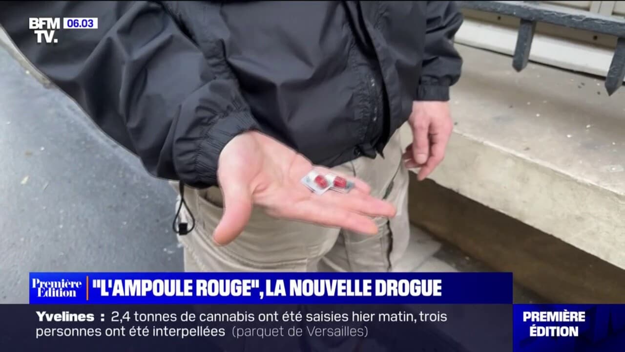 Qu'est-ce que "l'ampoule rouge", cette drogue qui touche les plus précaires et qui inquiète les ...