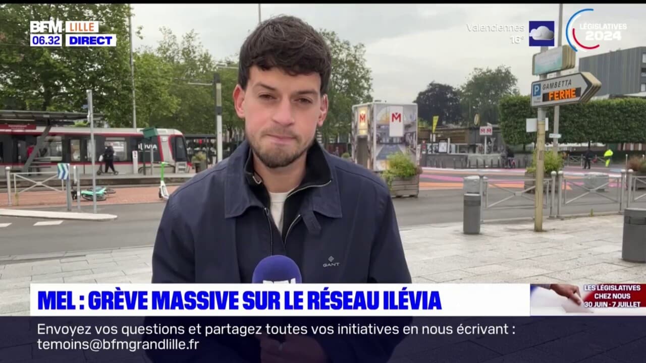 Métropole de Lille: grève massive sur le réseau Ilévia