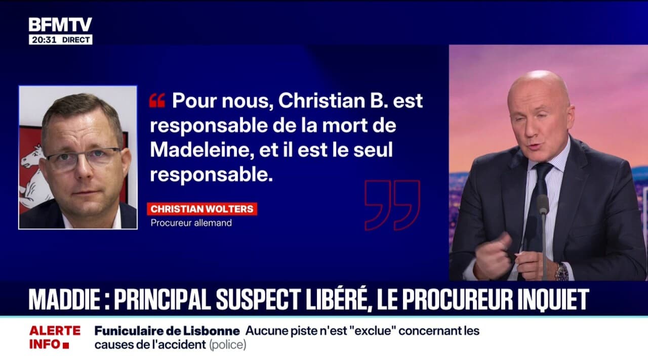 Affaire Maddie: le principal suspect en passe d'être libéré est ...