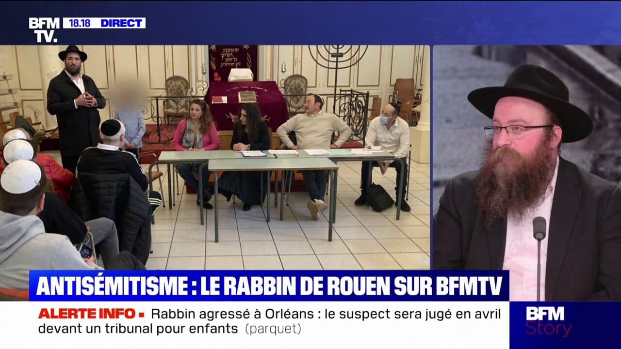 Rabbin agressé à Orléans: "On sait qu'un jour ou l'autre ça va être ...