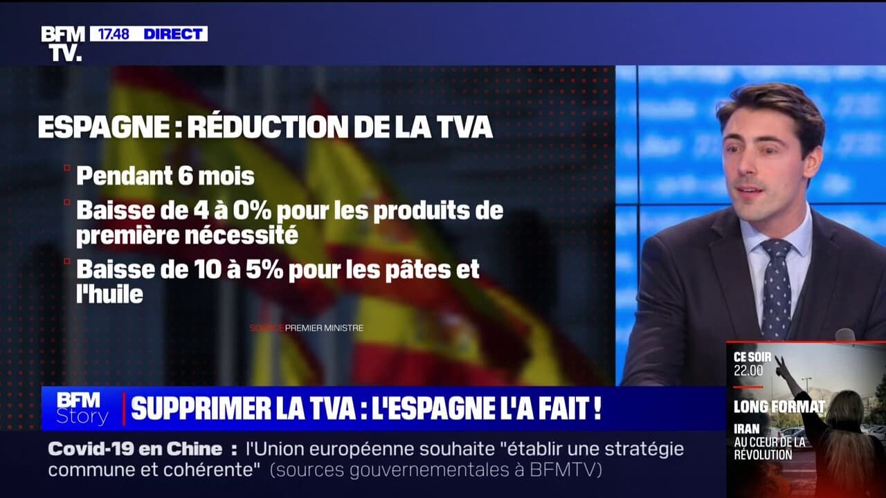 Suppression de la TVA: "Toutes les aides qu'on fait aujourd'hui, c'est ...
