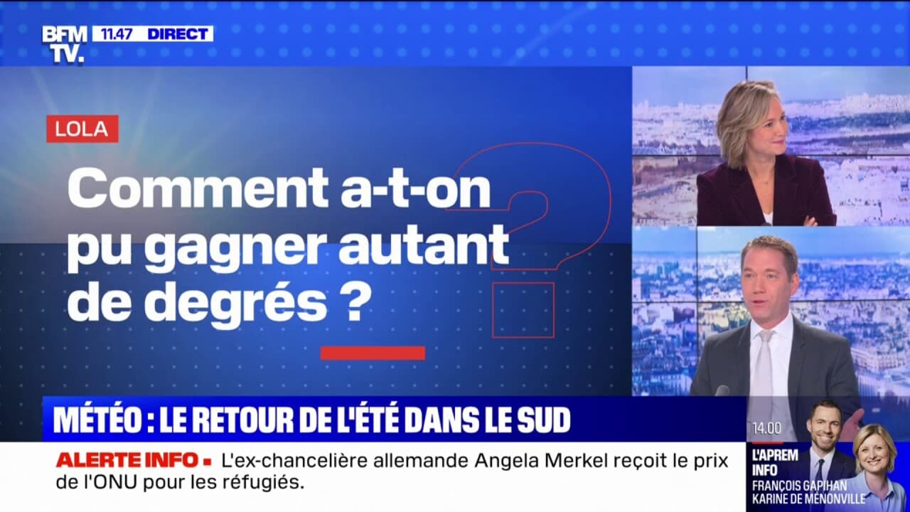Météo: comment a-t-on pu gagner autant de degrés? BFMTV répond à vos ...