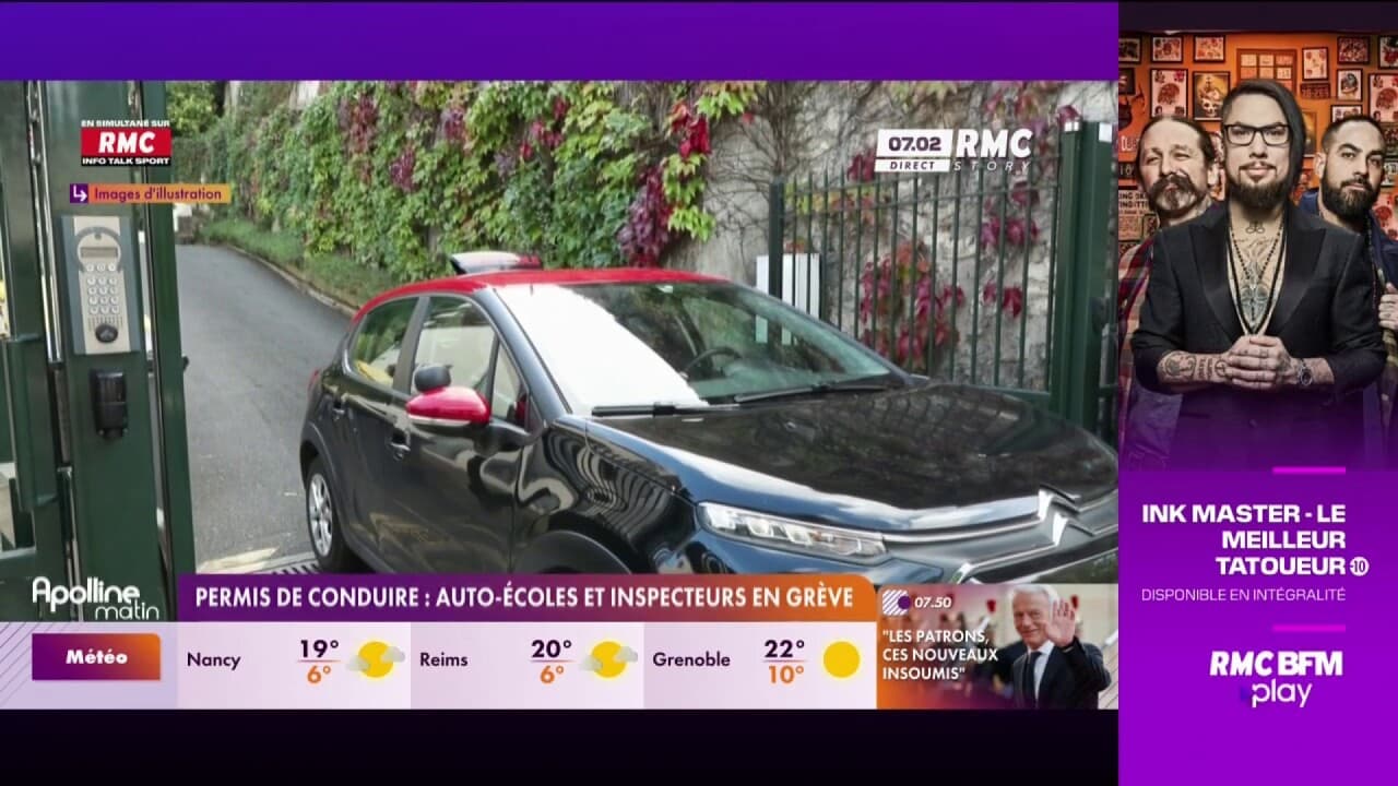 Permis de conduire : Auto-écoles et inspecteurs en grève