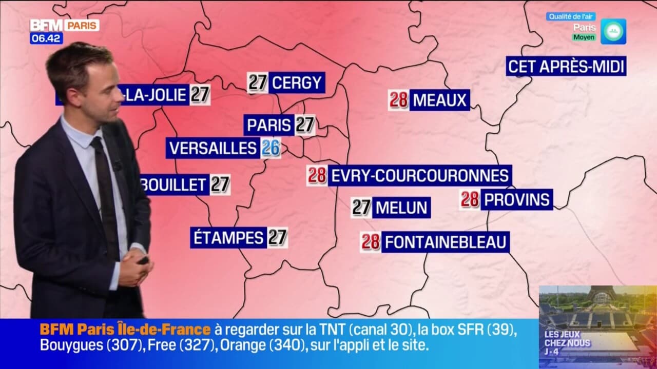 Météo Paris Île-de-France: de belles éclaircies toute la journée pour ...