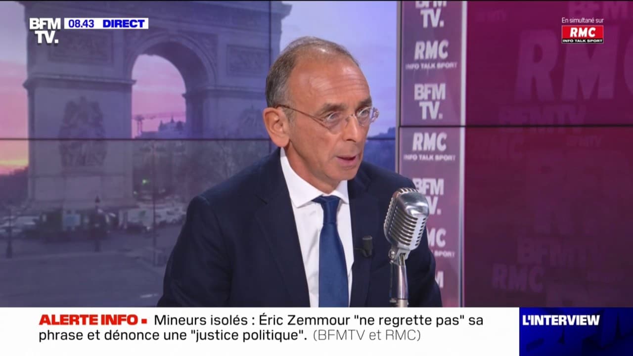 Protocole sanitaire à l'école: Éric Zemmour "ne demande pas la ...