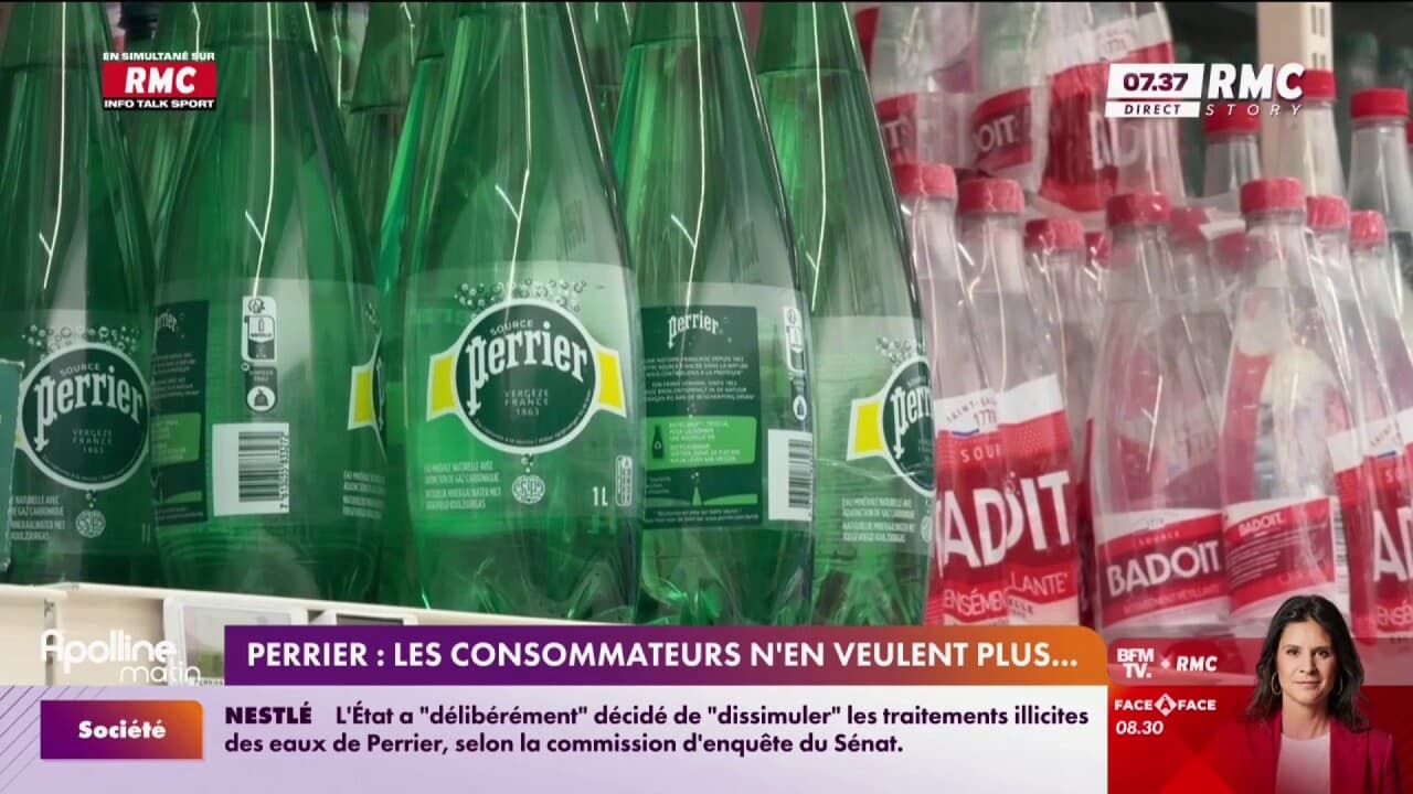 Perrier: les consommateurs n'en veulent plus