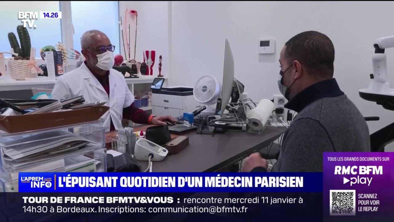Entre consultations et démarches administratives, ce médecin parisien ...
