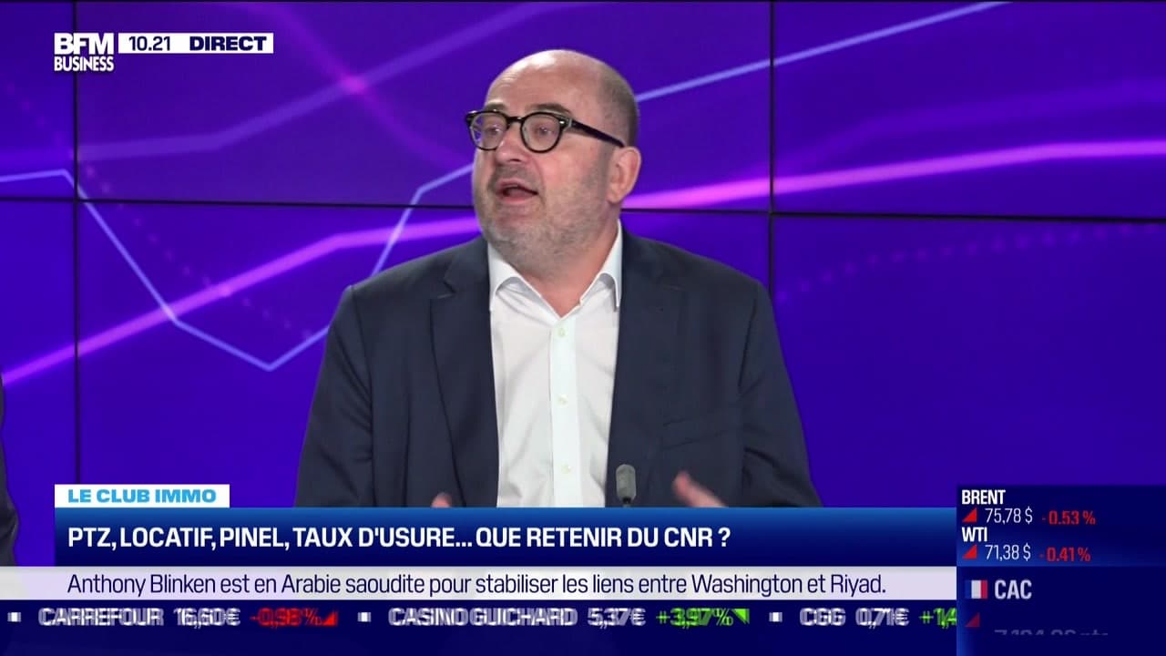 Le club BFM immo (1/2): CNR et plan de relance, la grande déception ...
