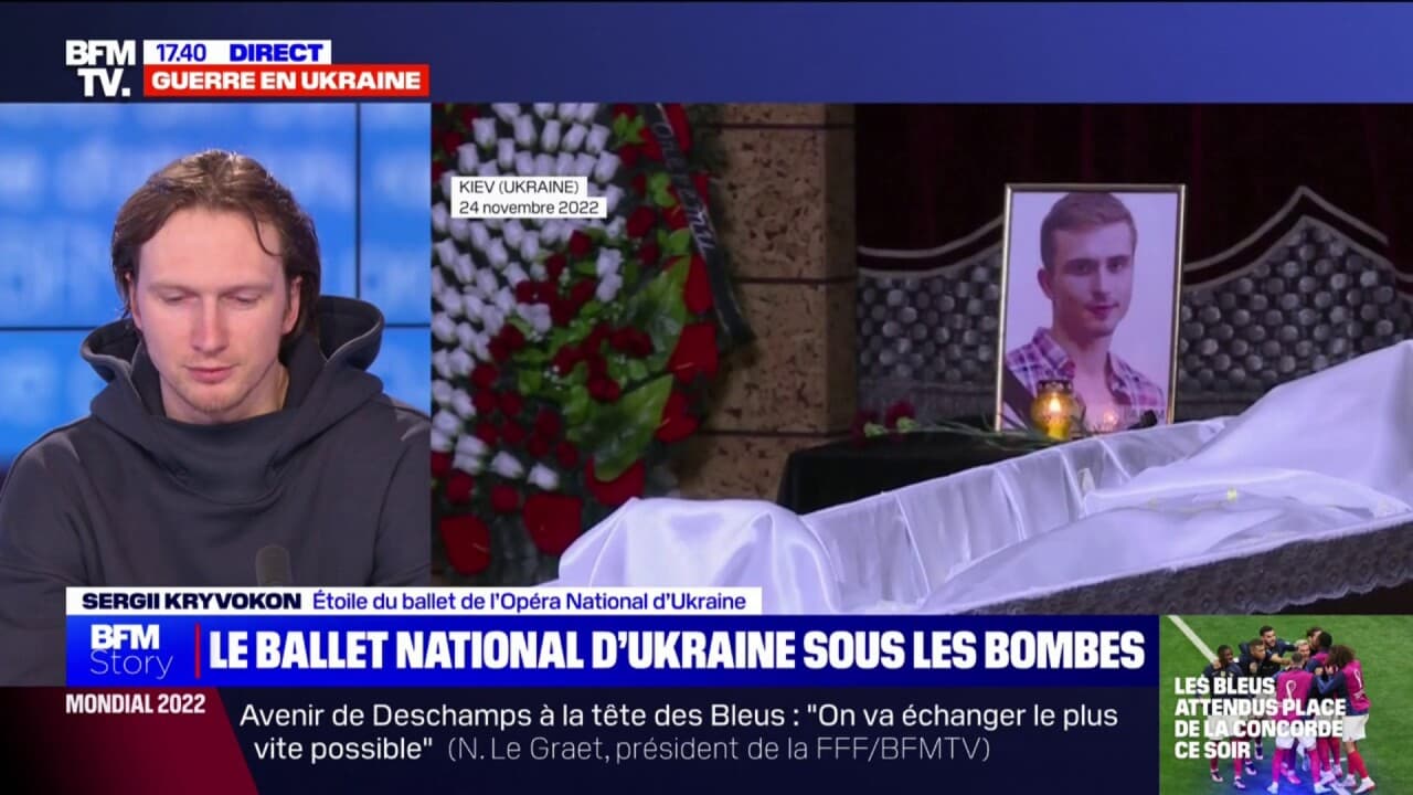 Sergii Kryvokon, étoile du ballet de l'Opéra national d'Ukraine ...