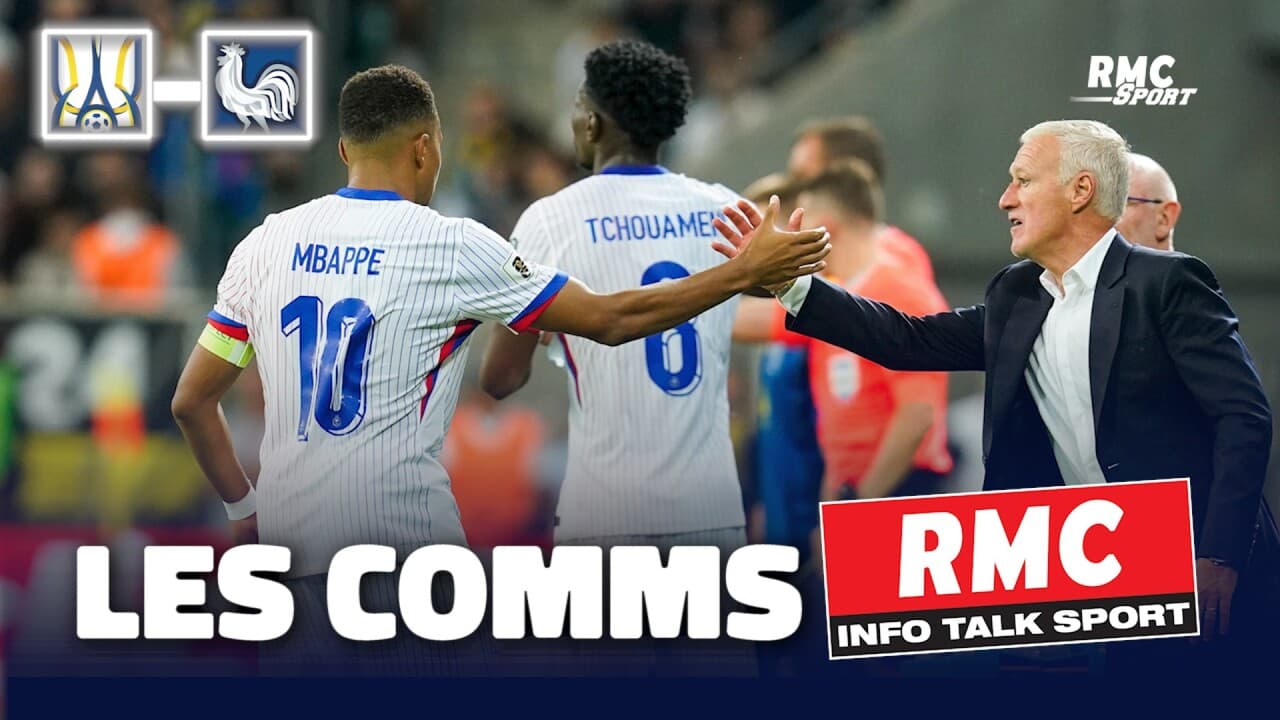 Ukraine 0-2 France : Les comms RMC d'une "journée au boulot" pour les ...