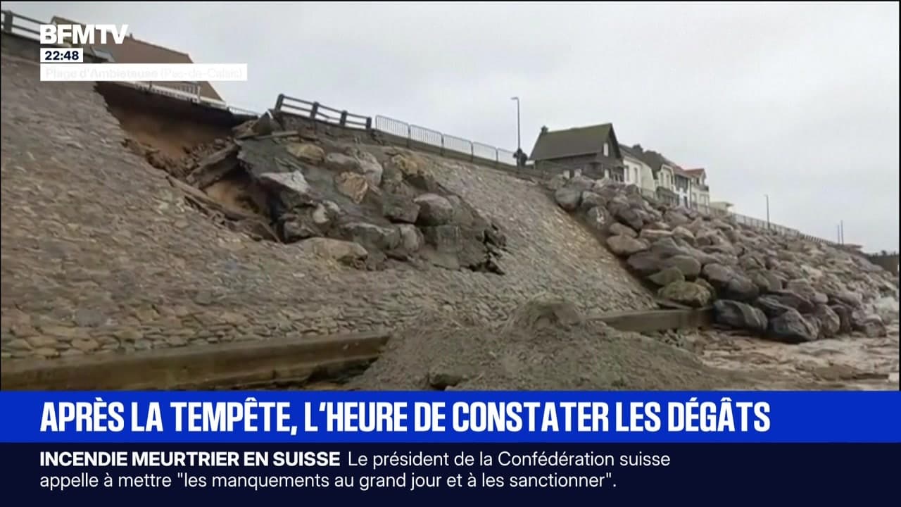 Après la tempête, l'heure de constater le dégâts - 09/01