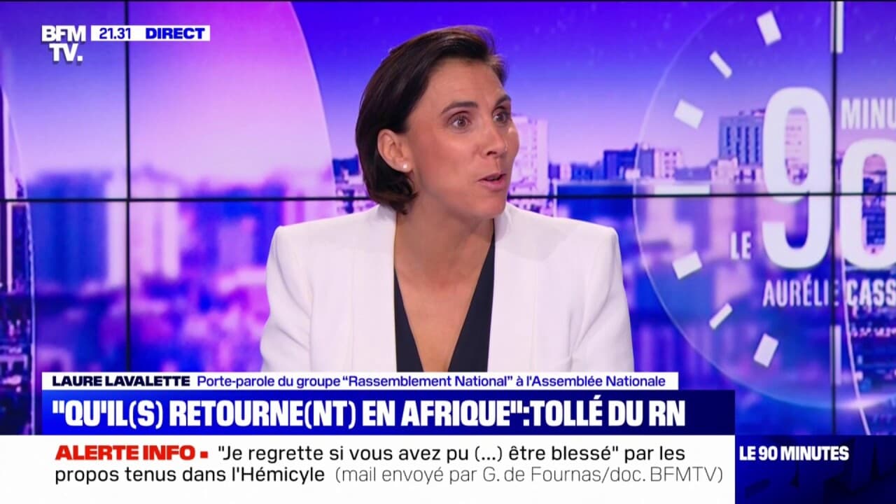 Laure Lavalette: "Tout de suite je dis: qu'ils retournent en Afrique ...