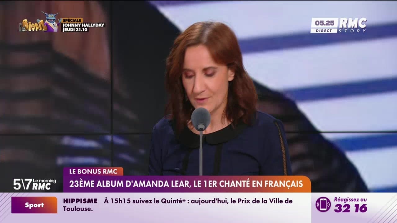 Le bonus RMC : 23ème album d'Amanda Lear, le 1er chanté en français - 11/11