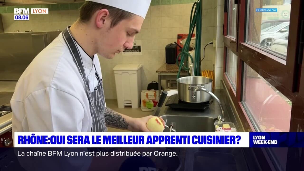 Rhône: Nathan participe au concours du meilleur apprenti cuisinier de ...