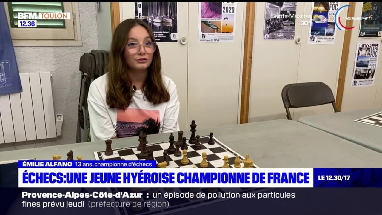 Var: à 13 ans, une Hyéroise est championne de France d'échecs