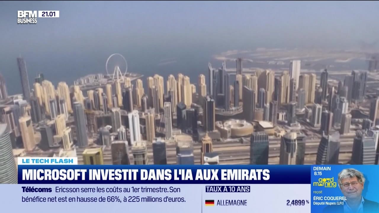 Le Tech Flash : Microsoft investit dans l'IA aux Émirats par Léa Benaim - 16/04