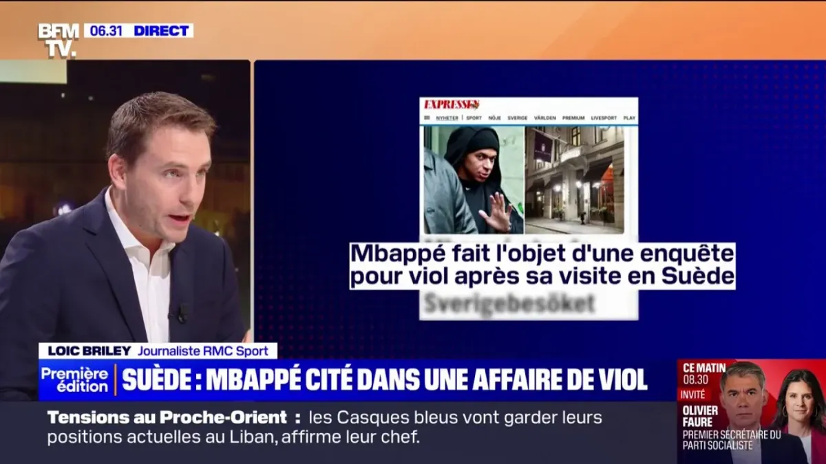 Kylian Mbappé visé par une enquête pour viol en Suède, le joueur dément