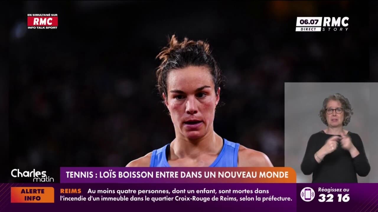 Tennis: Loïs Boisson, une étoile montante prête pour les plus grands ...