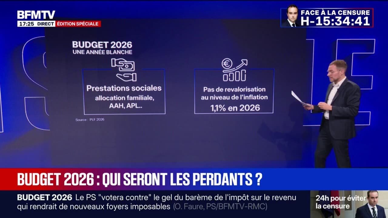 LES ÉCLAIREURS - Budget 2026 du gouvernement de Sébastien Lecornu II ...