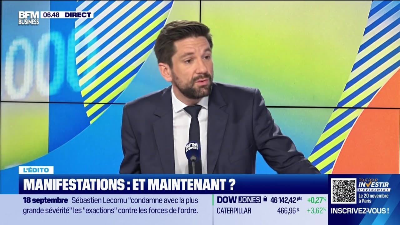 L’Edito de Raphaël Legendre : Manifestations, et maintenant ? - 19/09