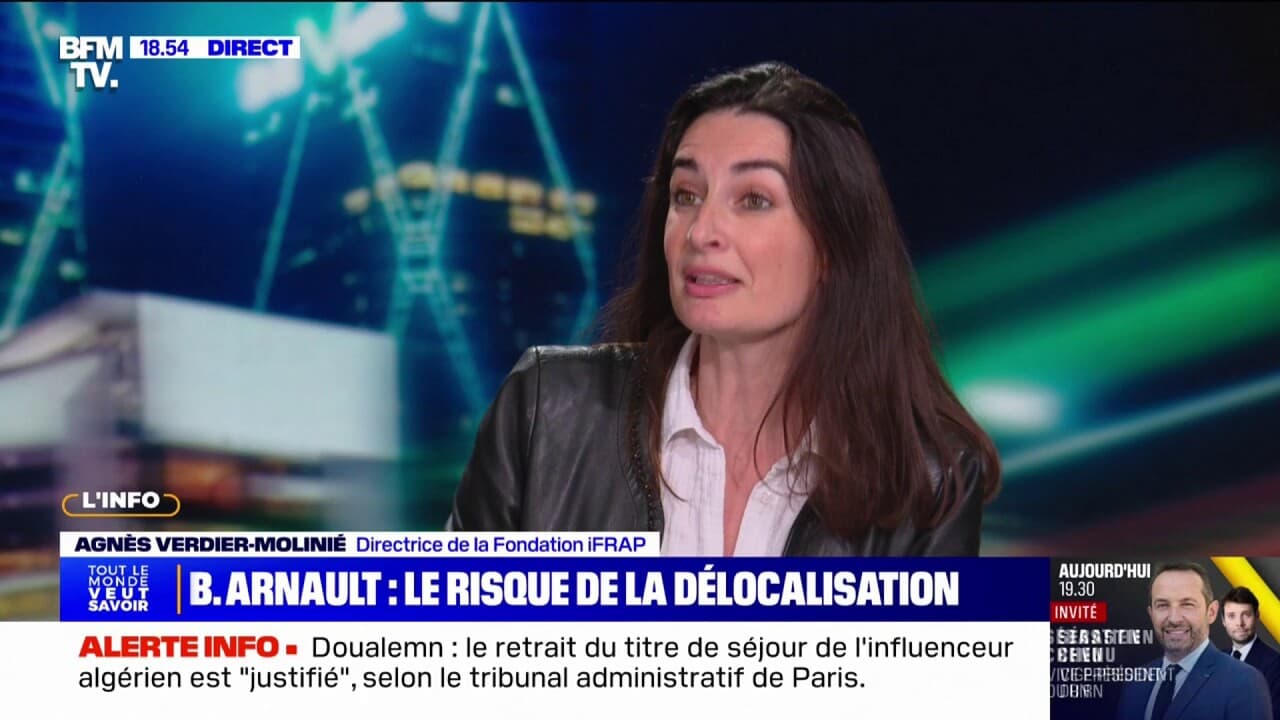 Propos de Bernard Arnault sur la taxation des entreprises: "Si on veut sauver notre modèle", il ...