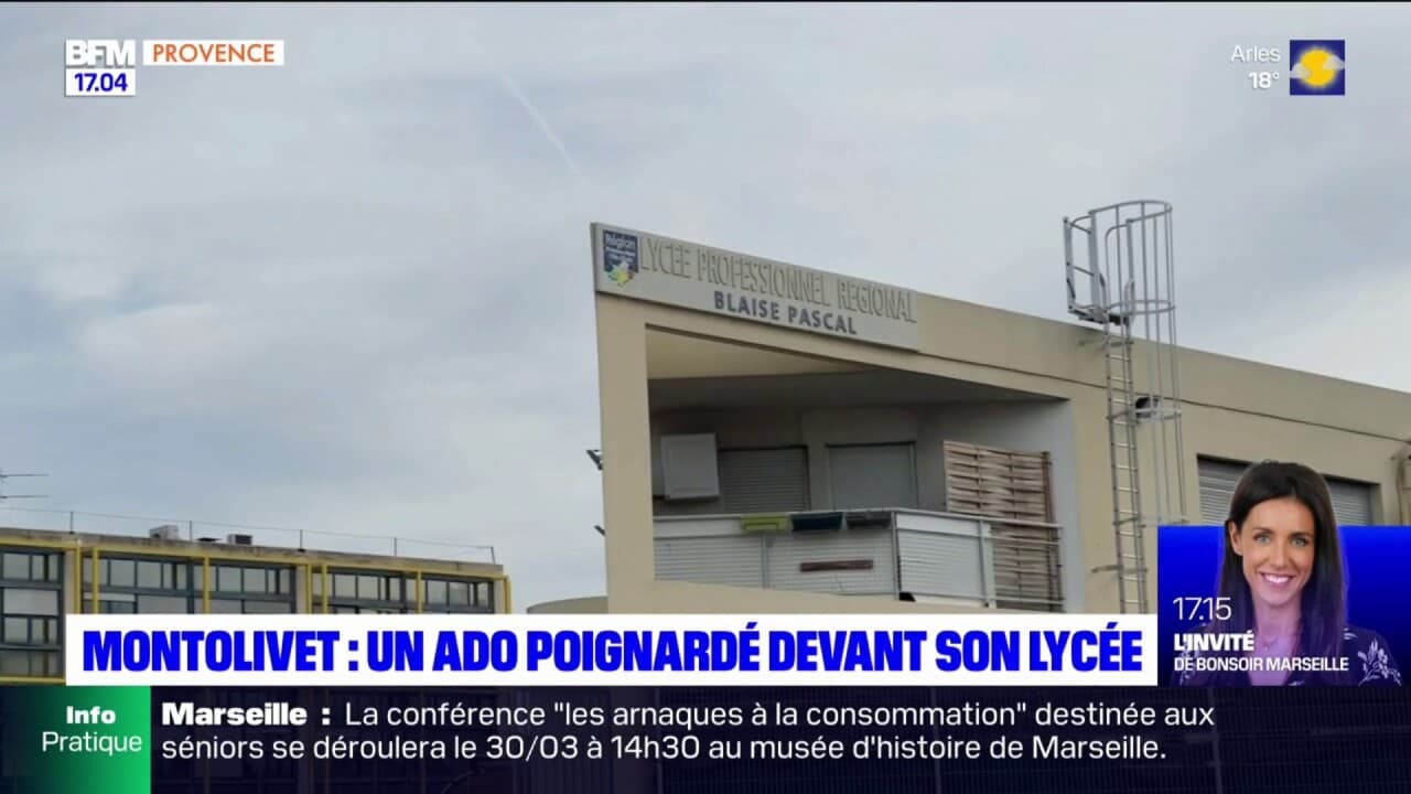 Marseille: un adolescent poignardé devant son lycée dans le 12e arrondissement