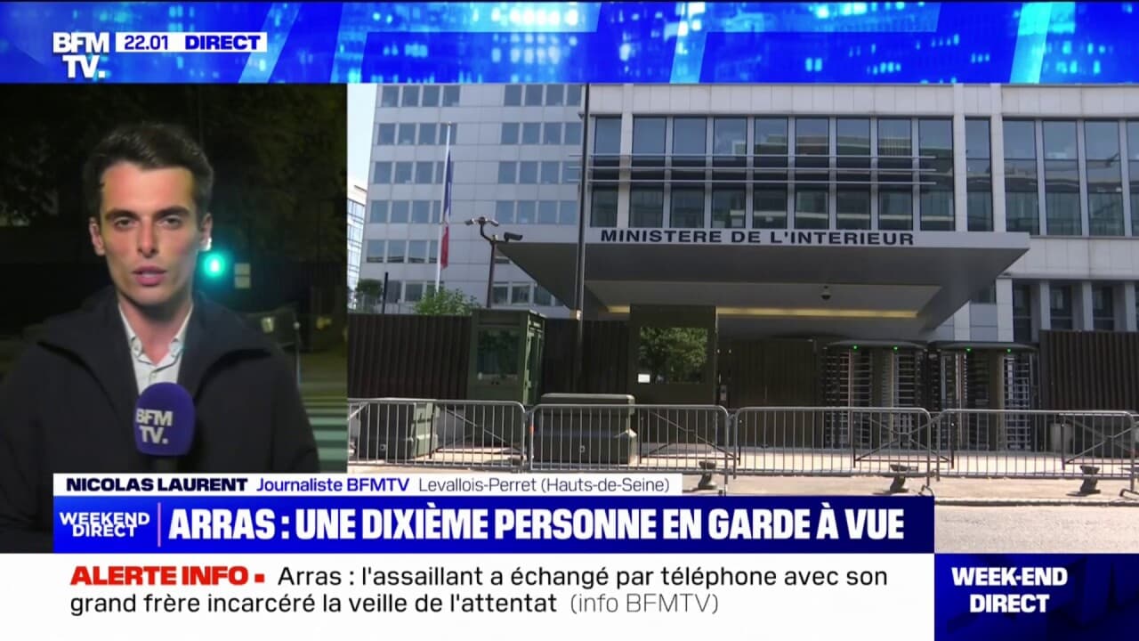 Attaque au couteau à Arras: l'assaillant avait échangé avec son frère ...