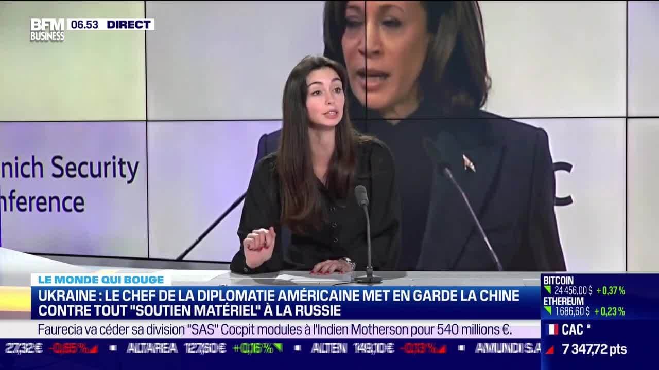 Laura Cambaud : Ukraine, le chef de la diplomatie américaine met en ...