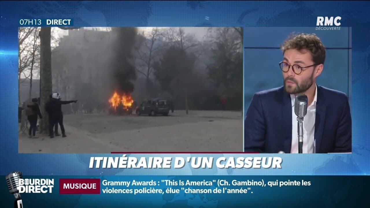En seulement quelques heures, ce casseur parisien a fait des dizaines ...
