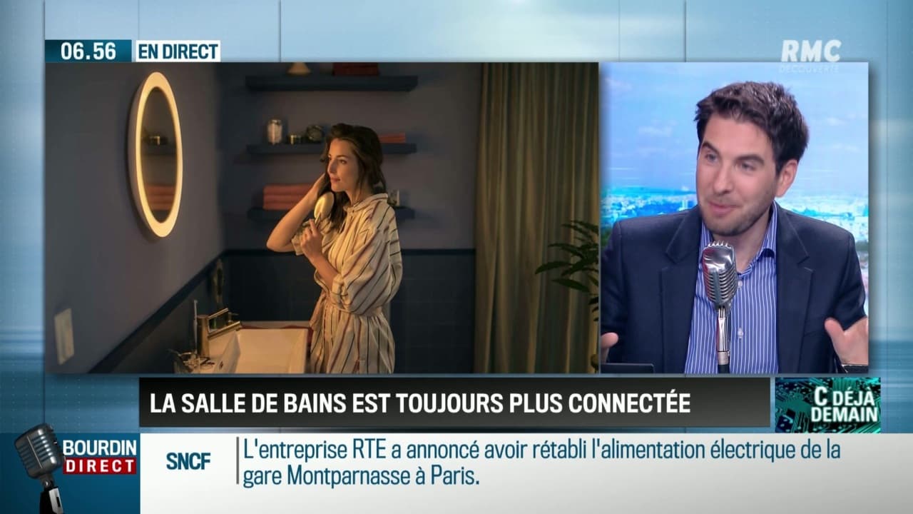 La chronique de Raphaël Grably : La salle de bains est toujours plus connectée - 31/07