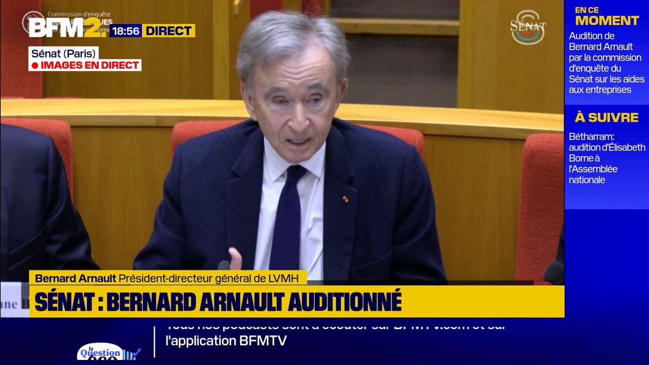 LVMH: Bernard Arnaud rappelle le don de "200 millions d'euros" pour la reconstruction de Notre-Dame