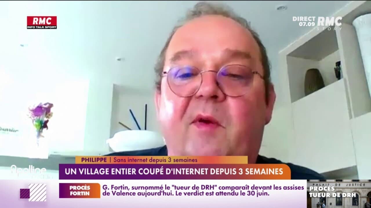 Privé d'internet depuis trois semaines, Philippe a lui-même mené son ...