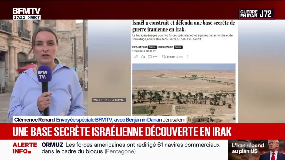 Selon le Wall Street Journal, Israël a installé une base militaire ...
