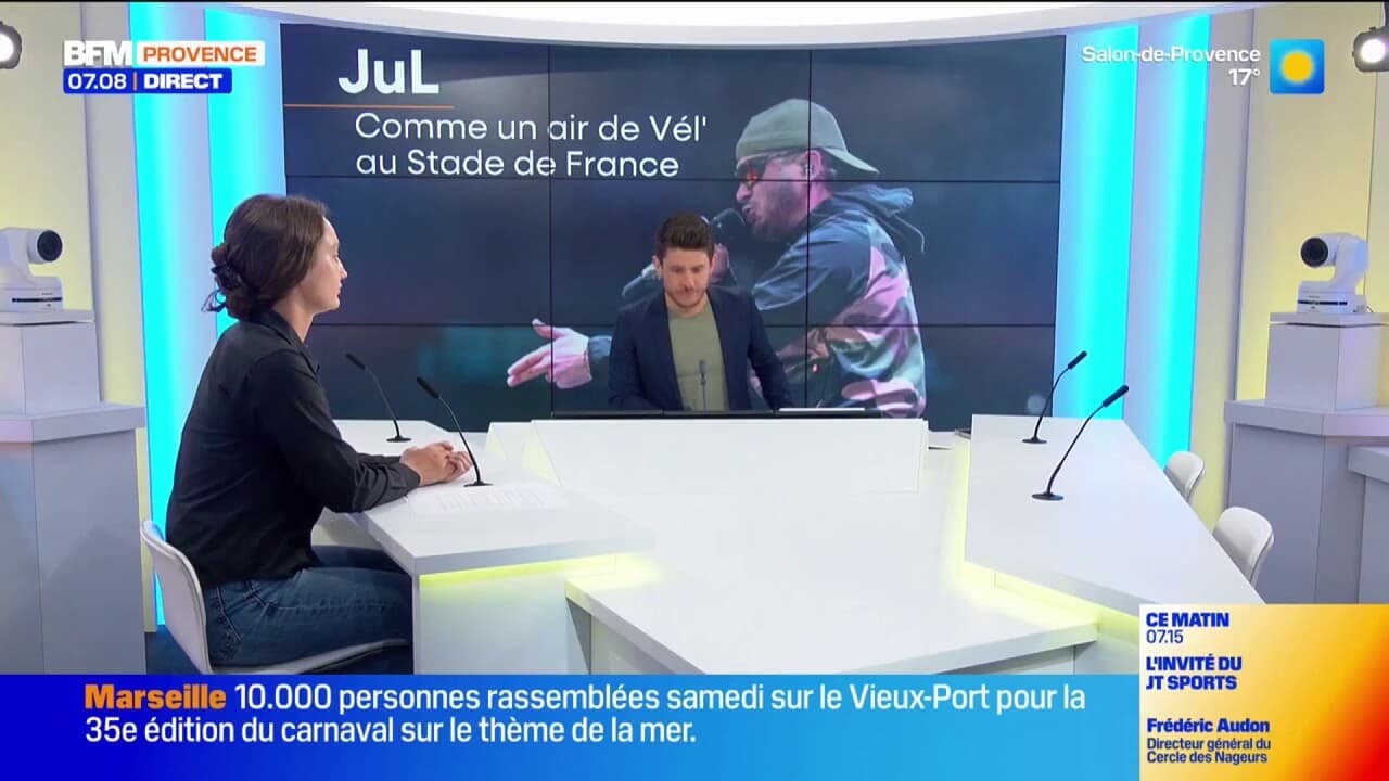 Le rappeur JuL a enflammé le Stade de France samedi et s'est offert un ...