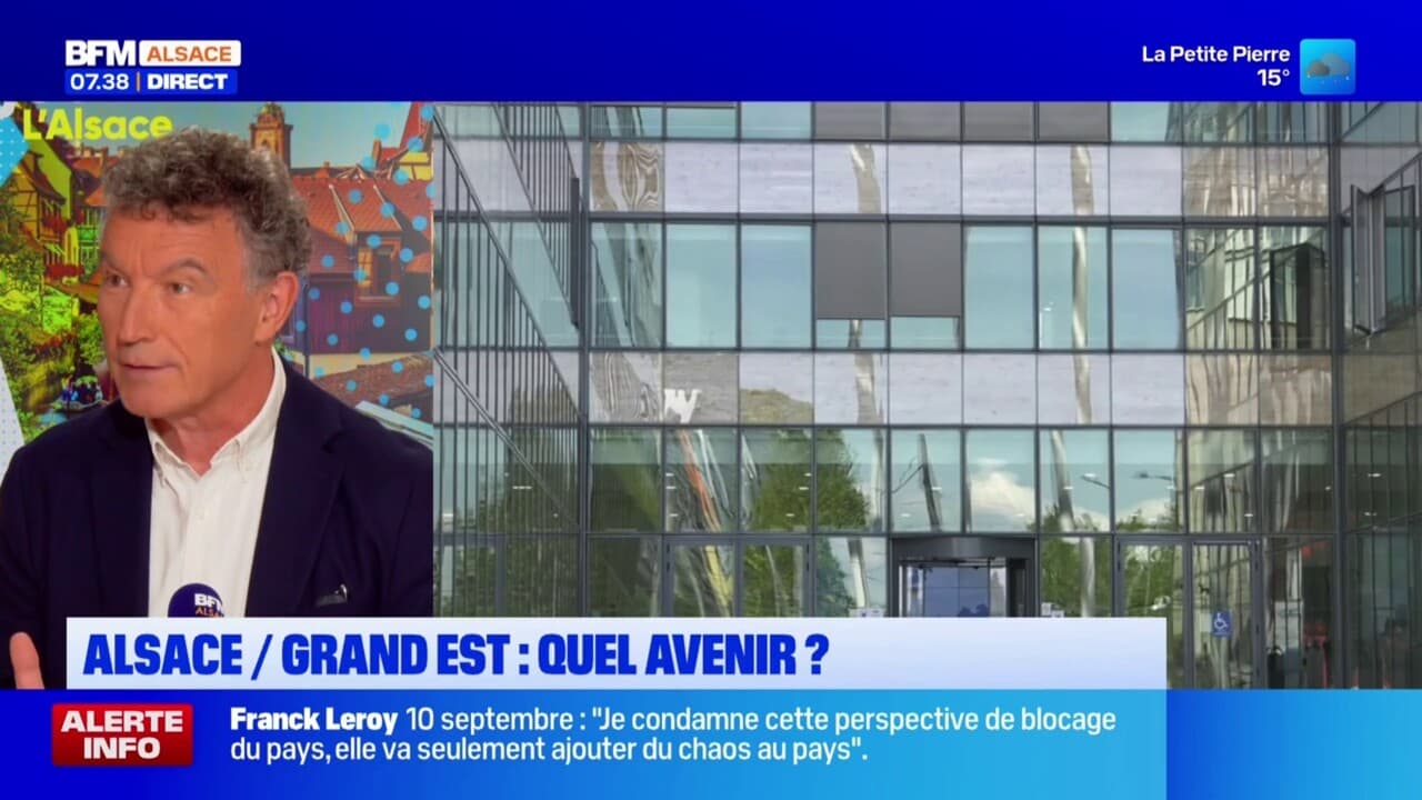 Franck Leroy écarte la possibilité de refaire de l'Alsace une région à ...