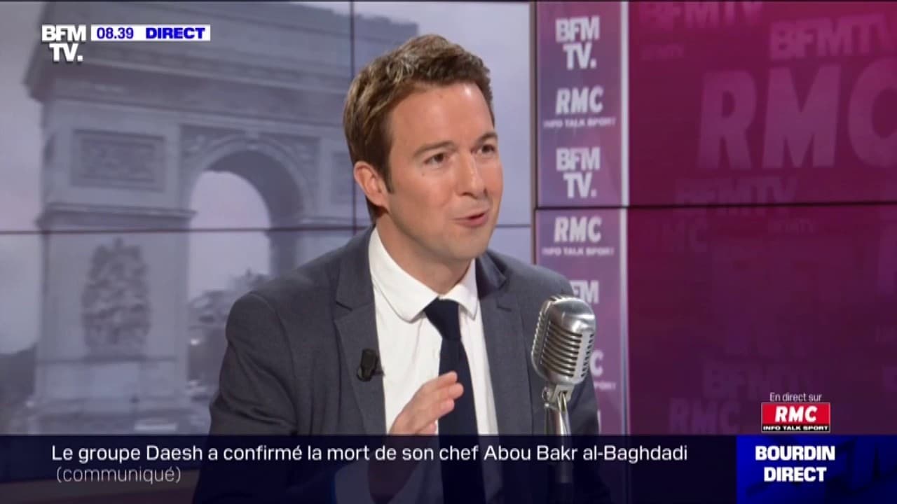 Pour le député LR Guillaume Peltier, "Emmanuel Macron est le président ...