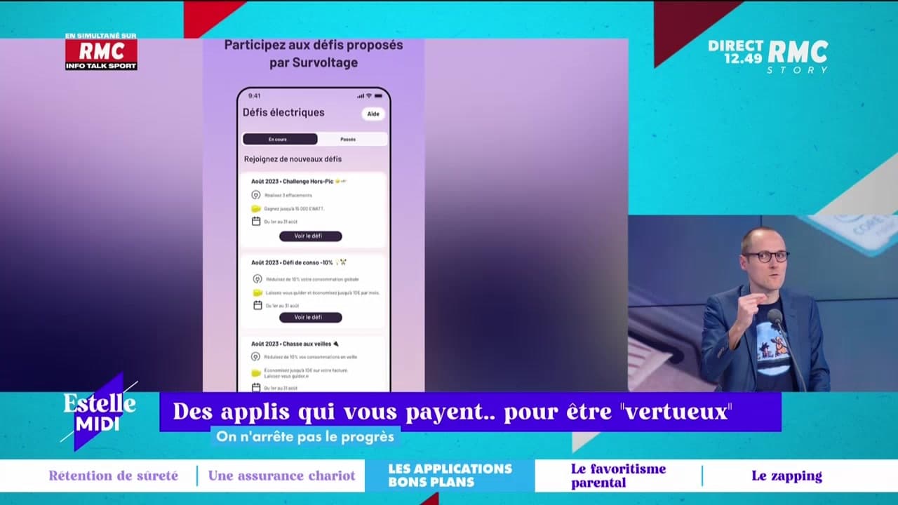 On n'arrête pas le progrès : Des applis qui vous payent... pour être "vertueux" - 07/12