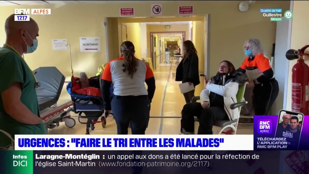 Briançon: l'activité des urgences plus importante en haute saison